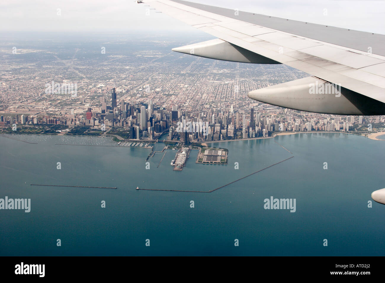 Chicago flight hi-res stock photography and images - Alamy