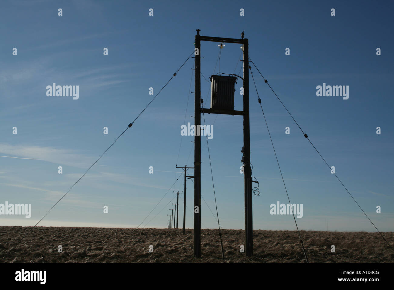 Telephone Wires Communication Stock Photo - Alamy