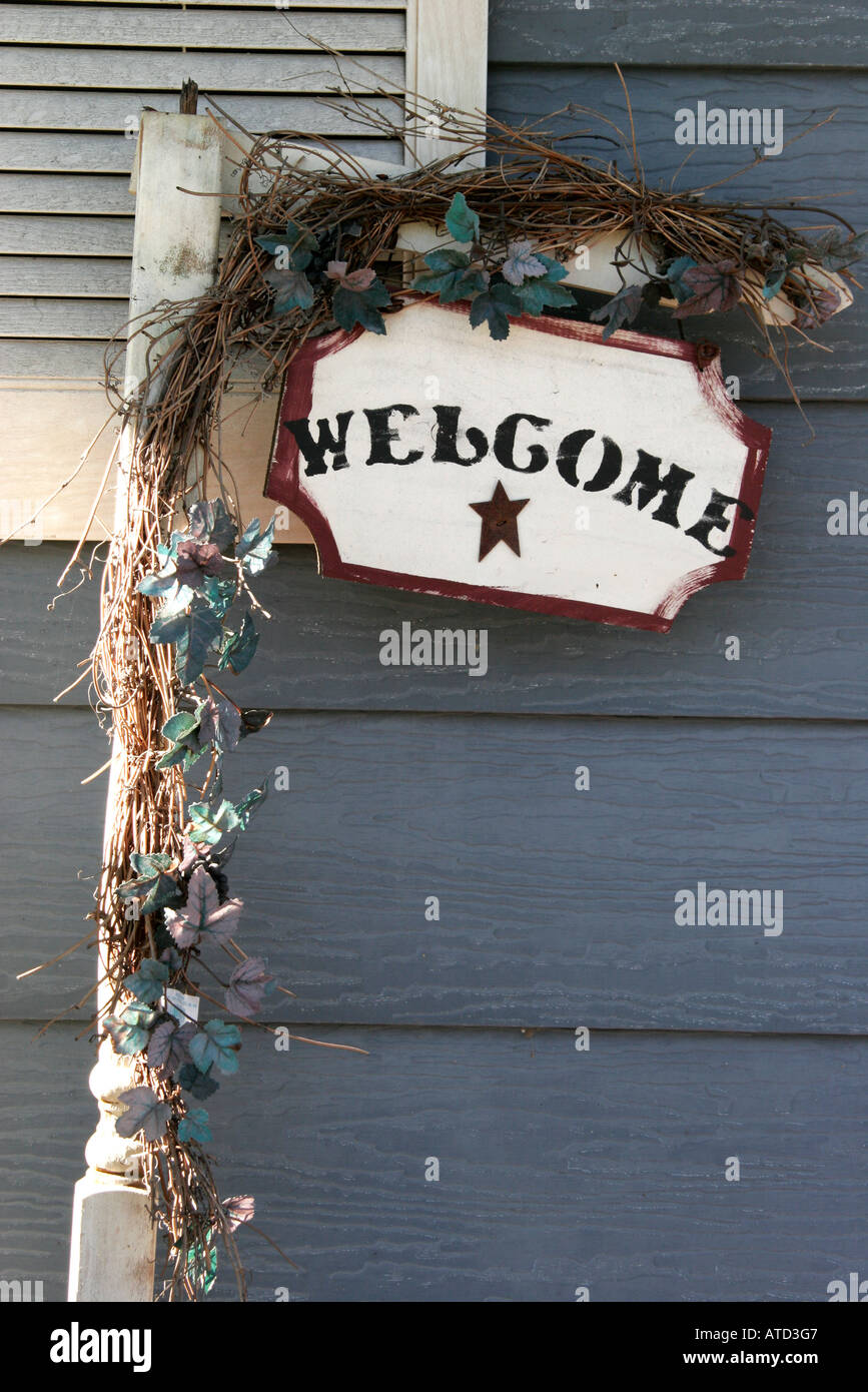 Welcome lincoln sign hi-res stock photography and images - Alamy