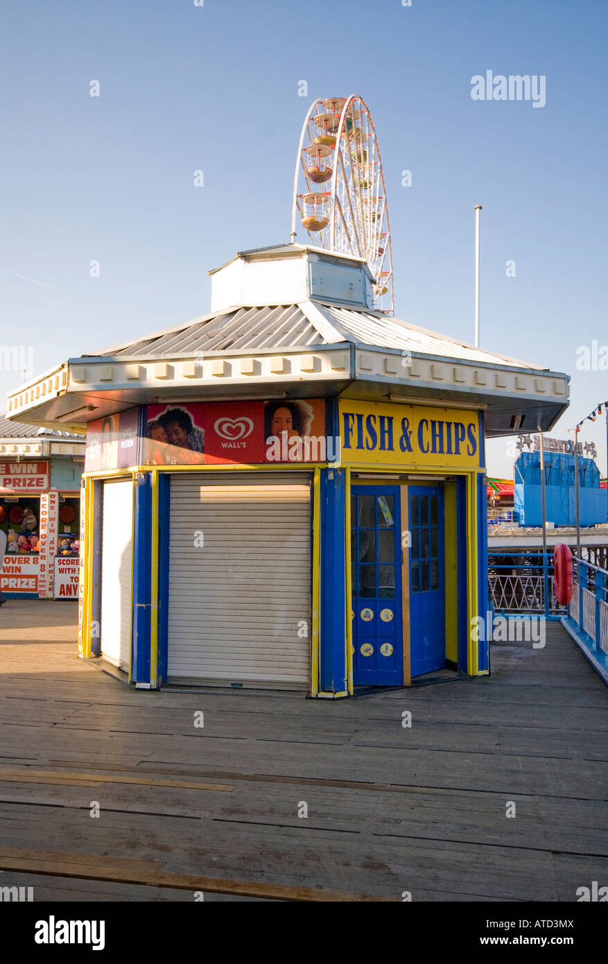 Fish And Chips Blackpool Pier High Resolution Stock Photography and ...