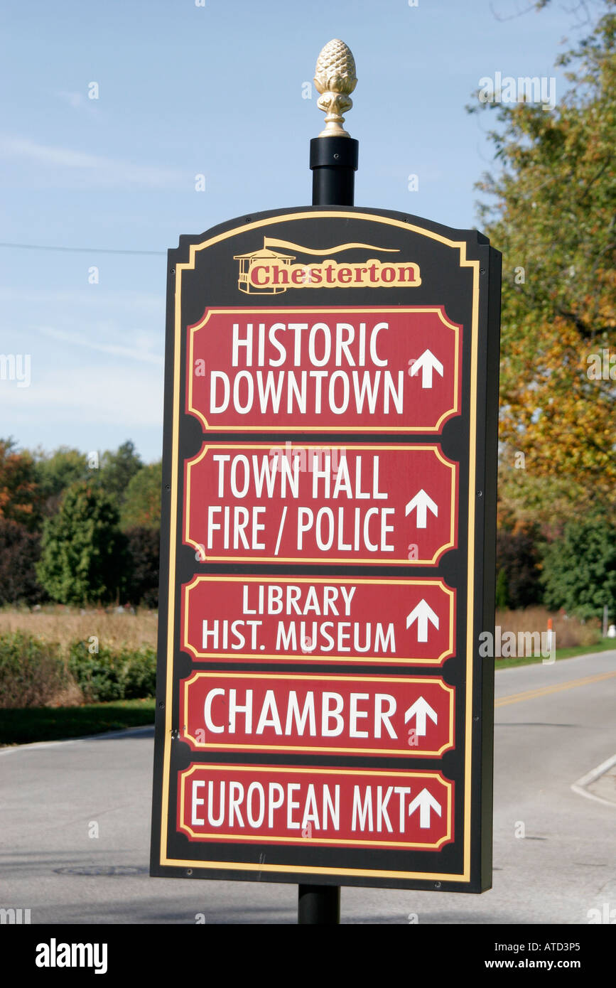 Chesterton indiana hi-res stock photography and images - Alamy
