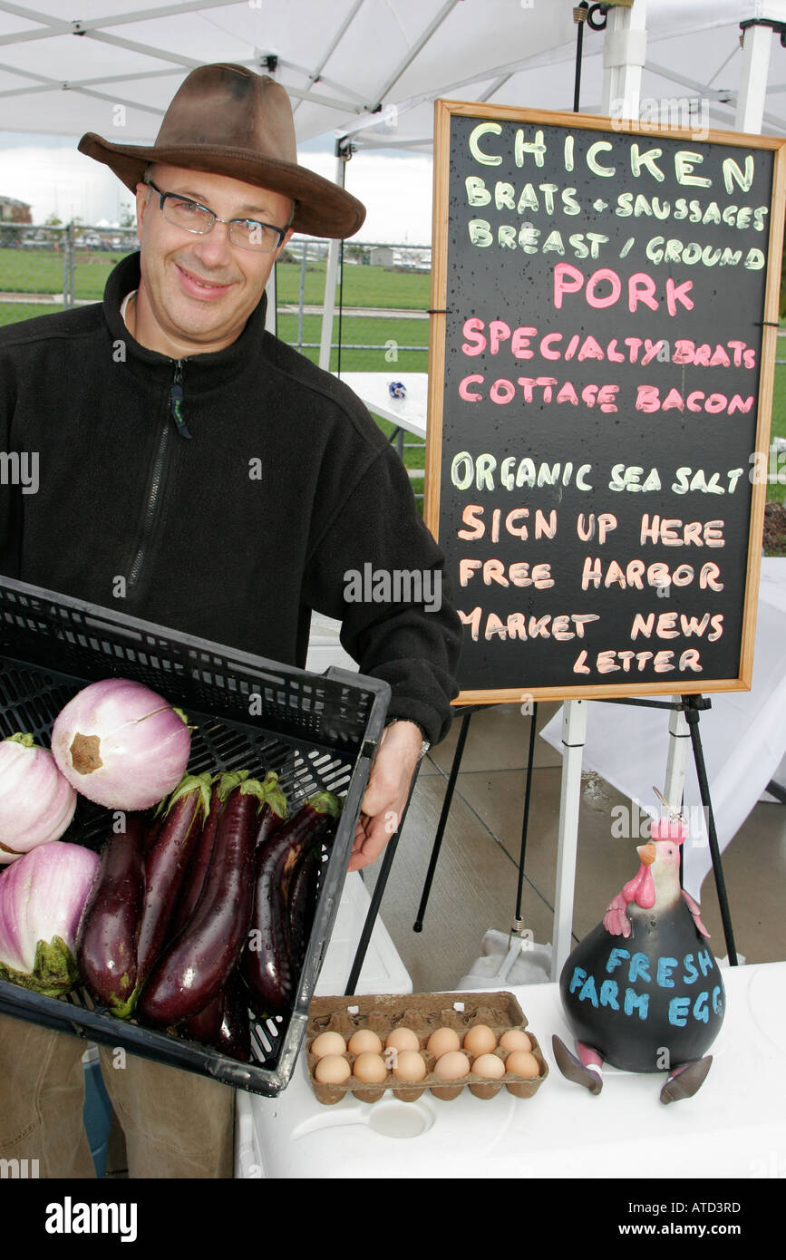 Kenosha Wisconsin,Harbor Marketplace,adult adults man men male,vendor ...