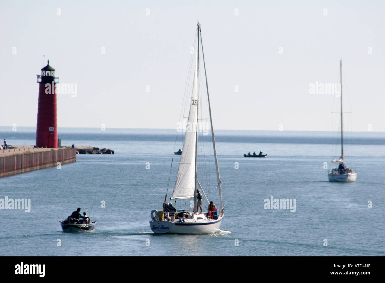 Wisconsin Kenosha County,Kenosha,Kenosha Harbor,harbour,Lake Michigan ...