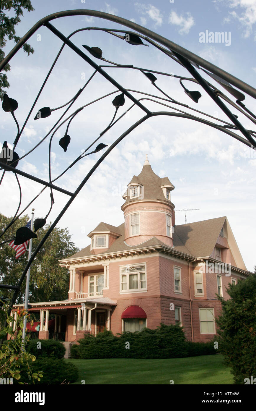 Kenosha Wisconsin,Library Park Historic District,Urban J. Lewis house ...