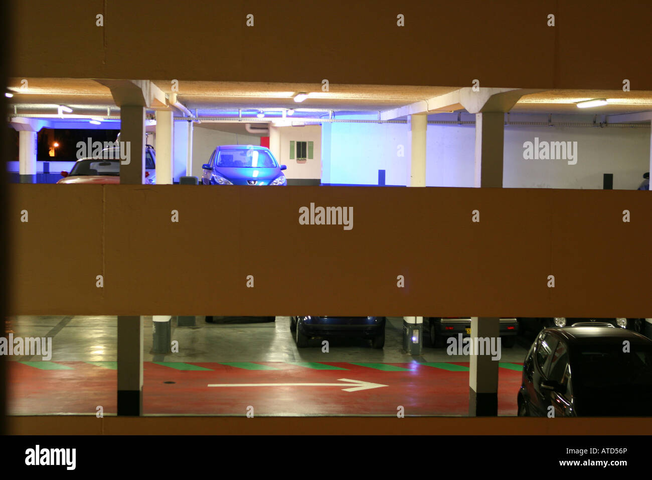 multi-storey car park;multi-storey;parking garage Stock Photo - Alamy