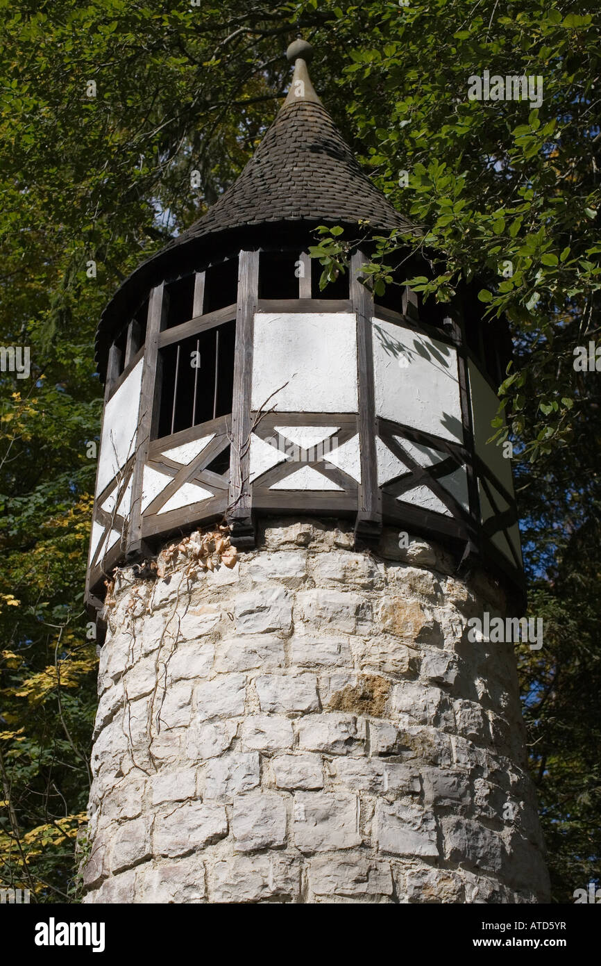 Tower with window Stock Photo - Alamy