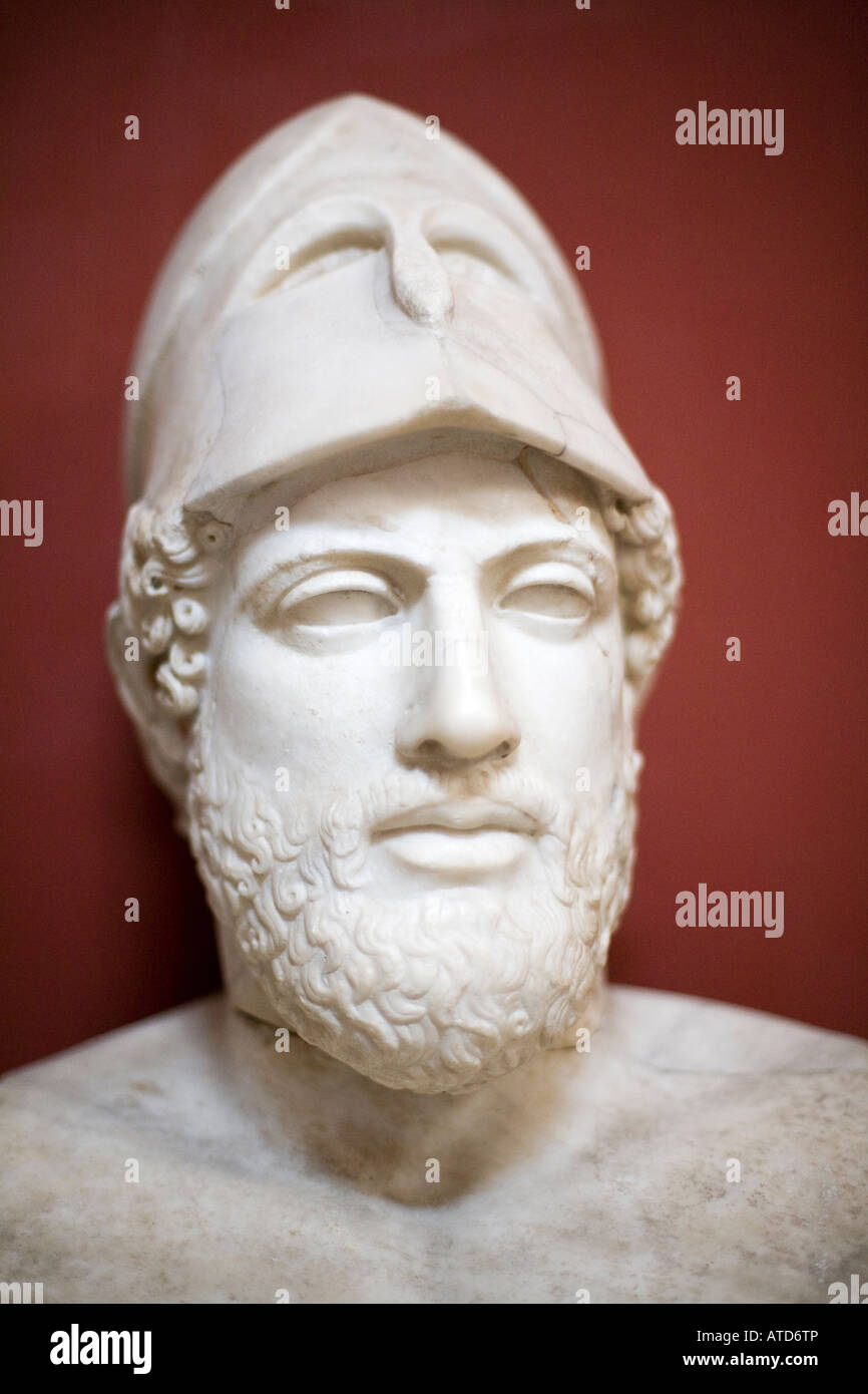 Herm of Pericles, Roman copy of the original by Kresilas, Vatican ...