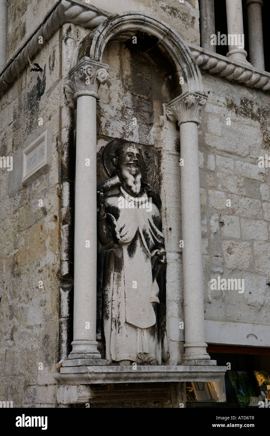 statue saint split Stock Photo - Alamy