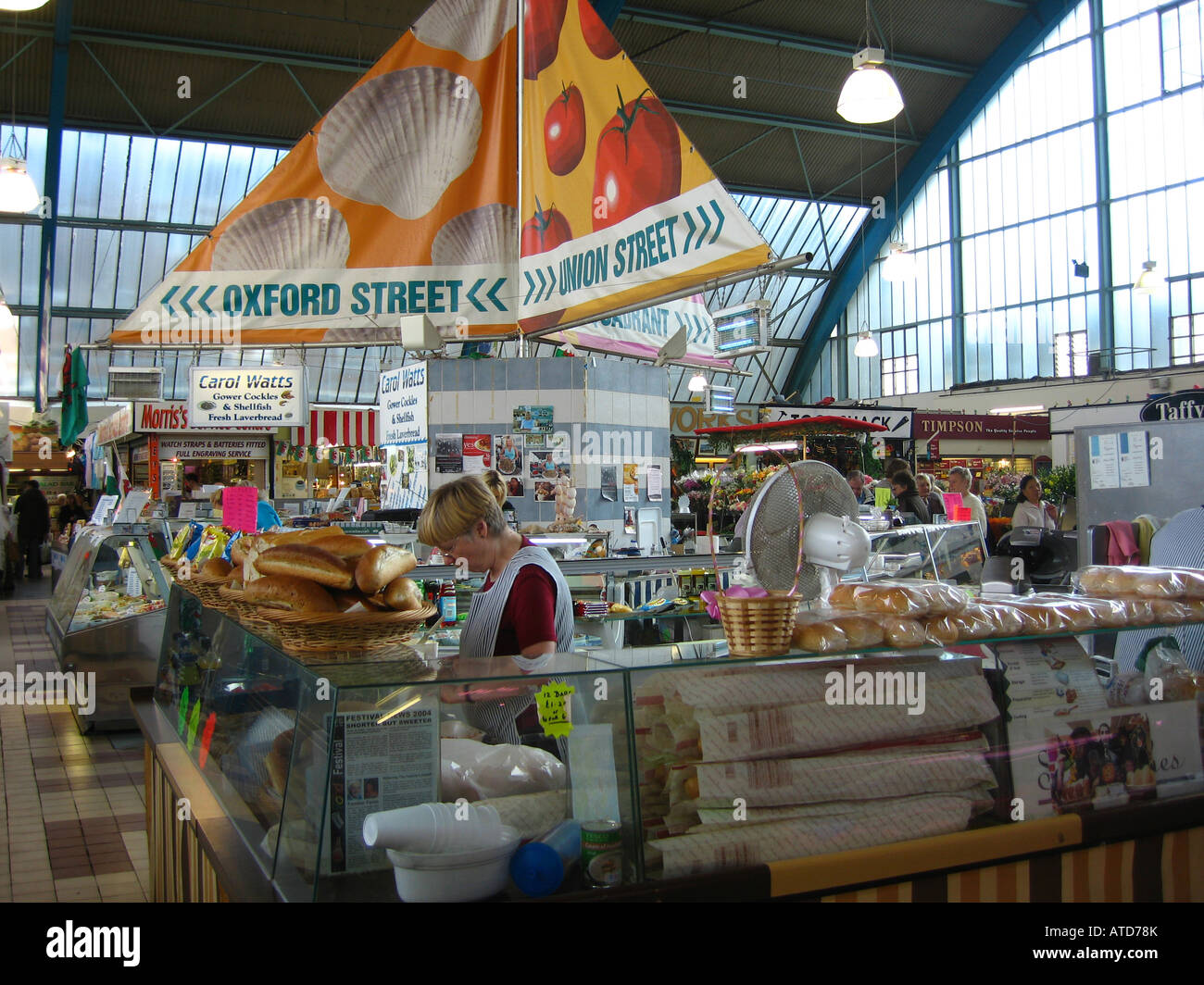Swansea market hi-res stock photography and images - Alamy