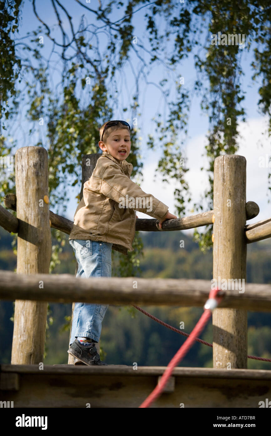 boy at the playground Stock Photo - Alamy