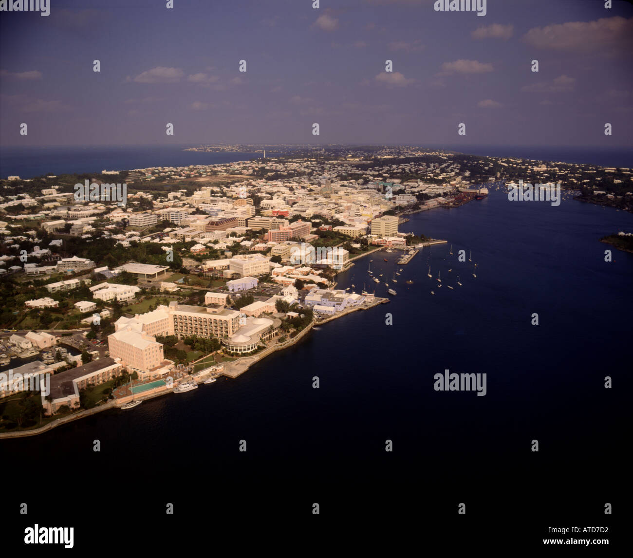 Bermuda aerial hi-res stock photography and images - Alamy