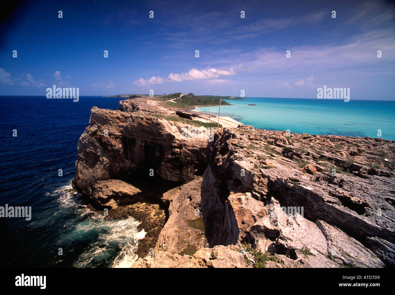 The Glass Window Bridge in Eleuthera Bahamas Stock Photo - Alamy The Glass Window Bridge in Eleuthera Bahamas Stock Photo - Alamy