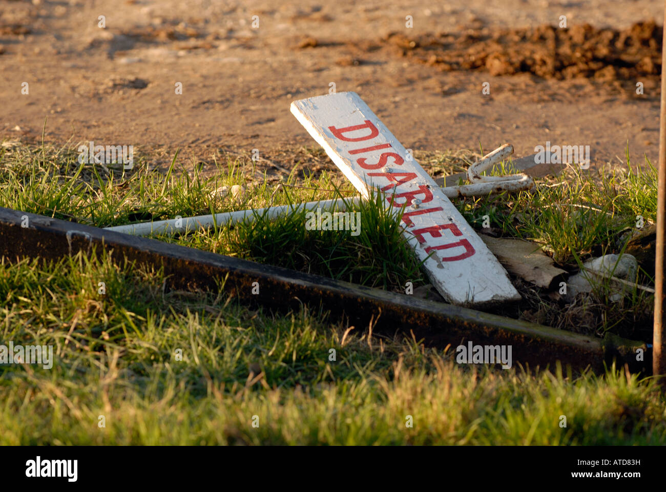 Smashed signs hi-res stock photography and images - Alamy