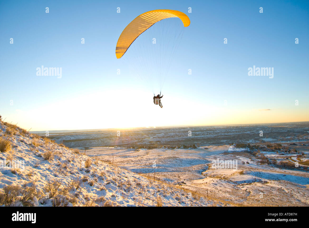 Paragliding idaho hi-res stock photography and images - Alamy