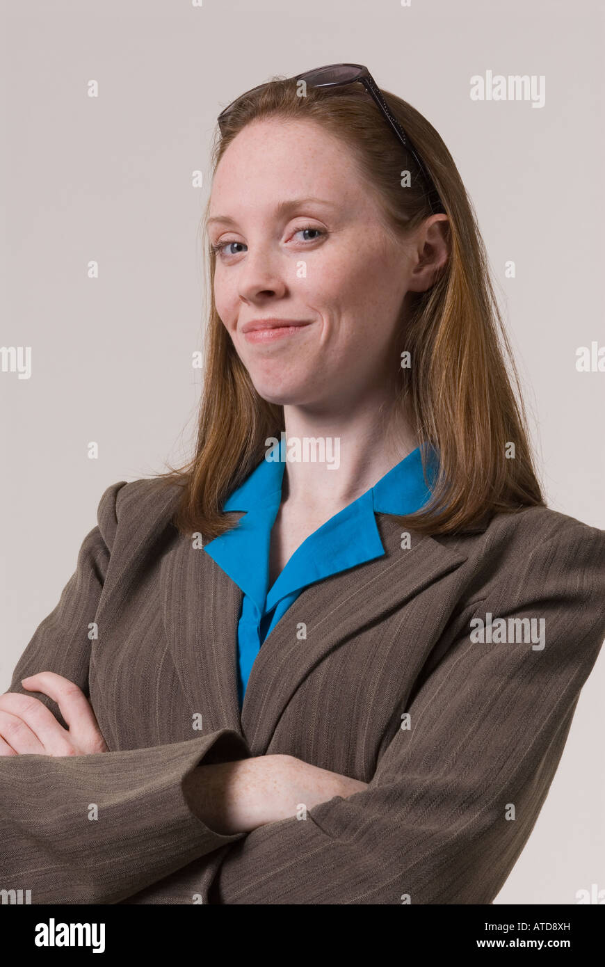 Smug woman hi-res stock photography and images - Alamy