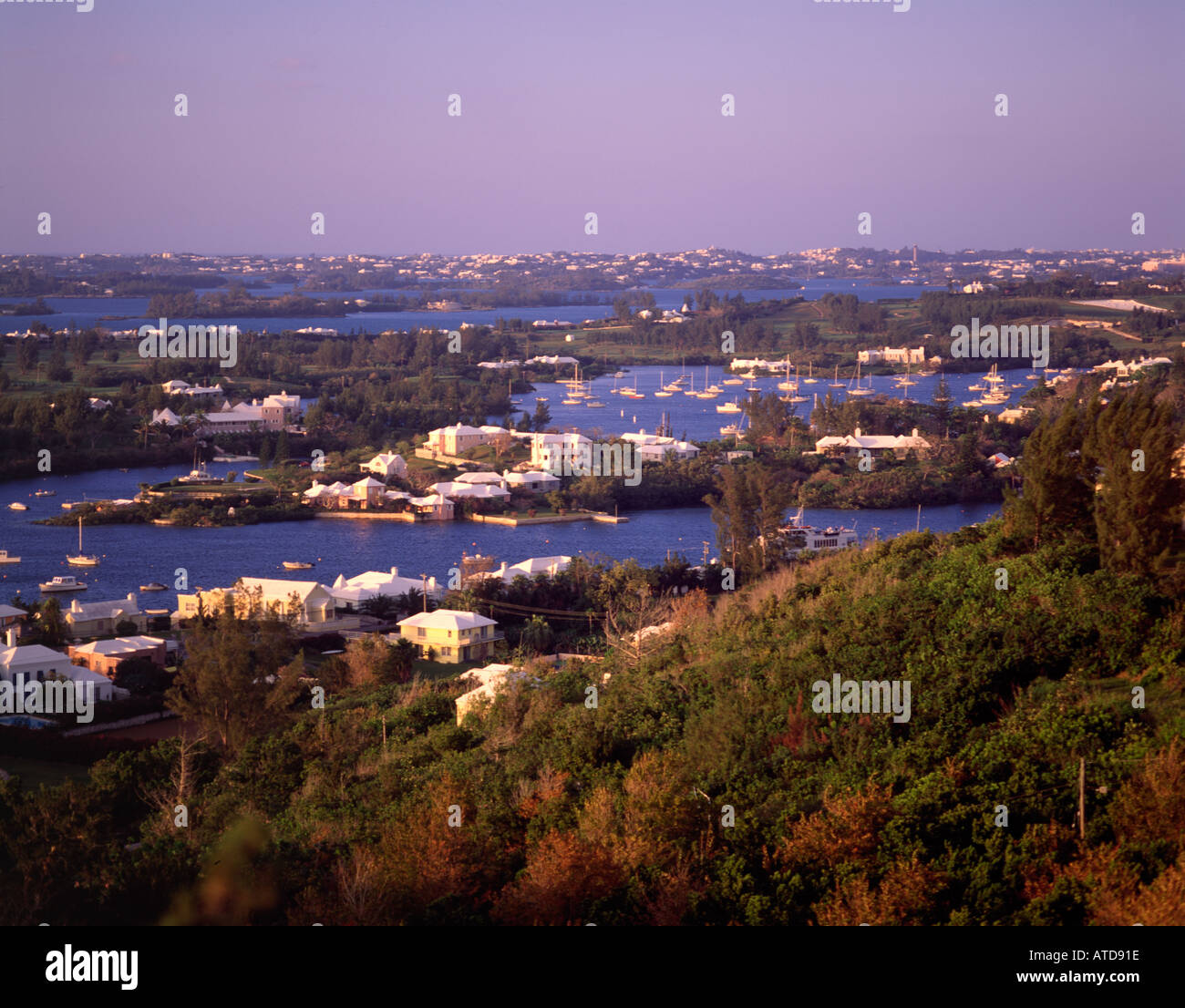 Bermuda aerial view of hi-res stock photography and images - Alamy