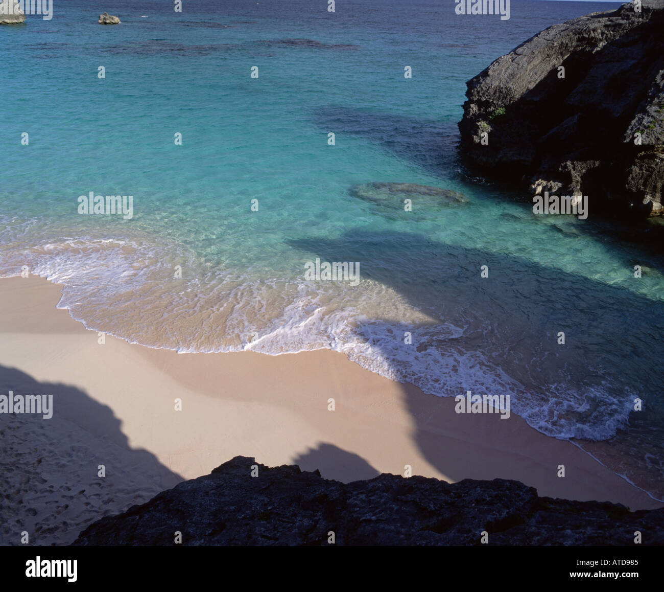 Warwick Long Bay Bermuda Stock Photo - Alamy