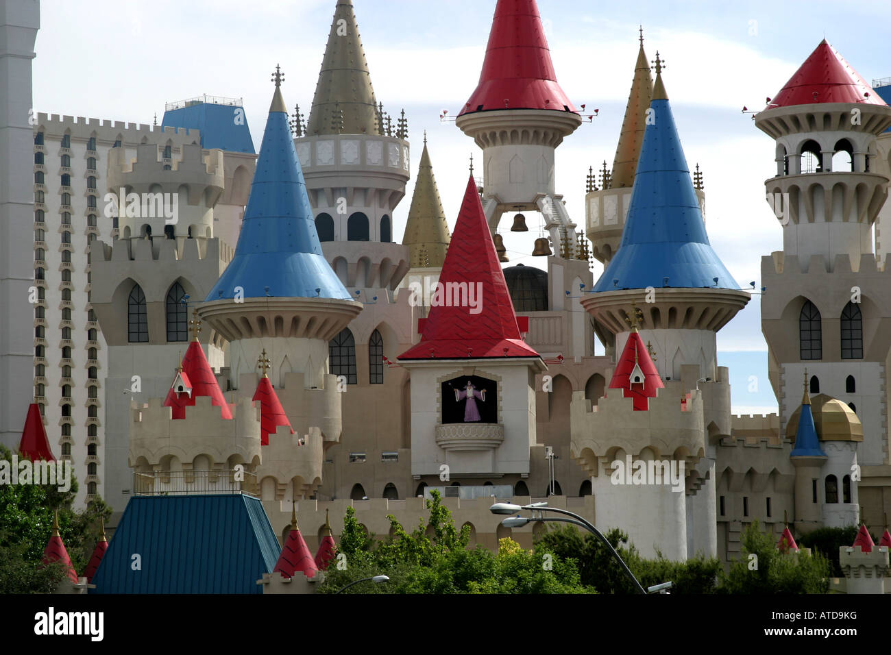 Exterior Excalibar Hotel Las Vegas Stock Photo - Alamy