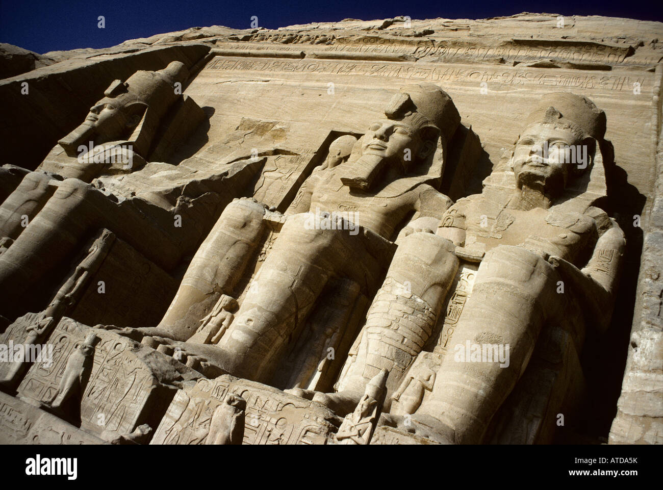 Temple of Ramesses II, Abu Simbel, Egypt Stock Photo - Alamy