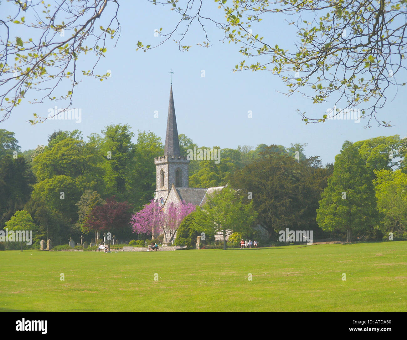 Stanmer Church 14th Century Stanmer Village Stanmer Park Brighton East ...