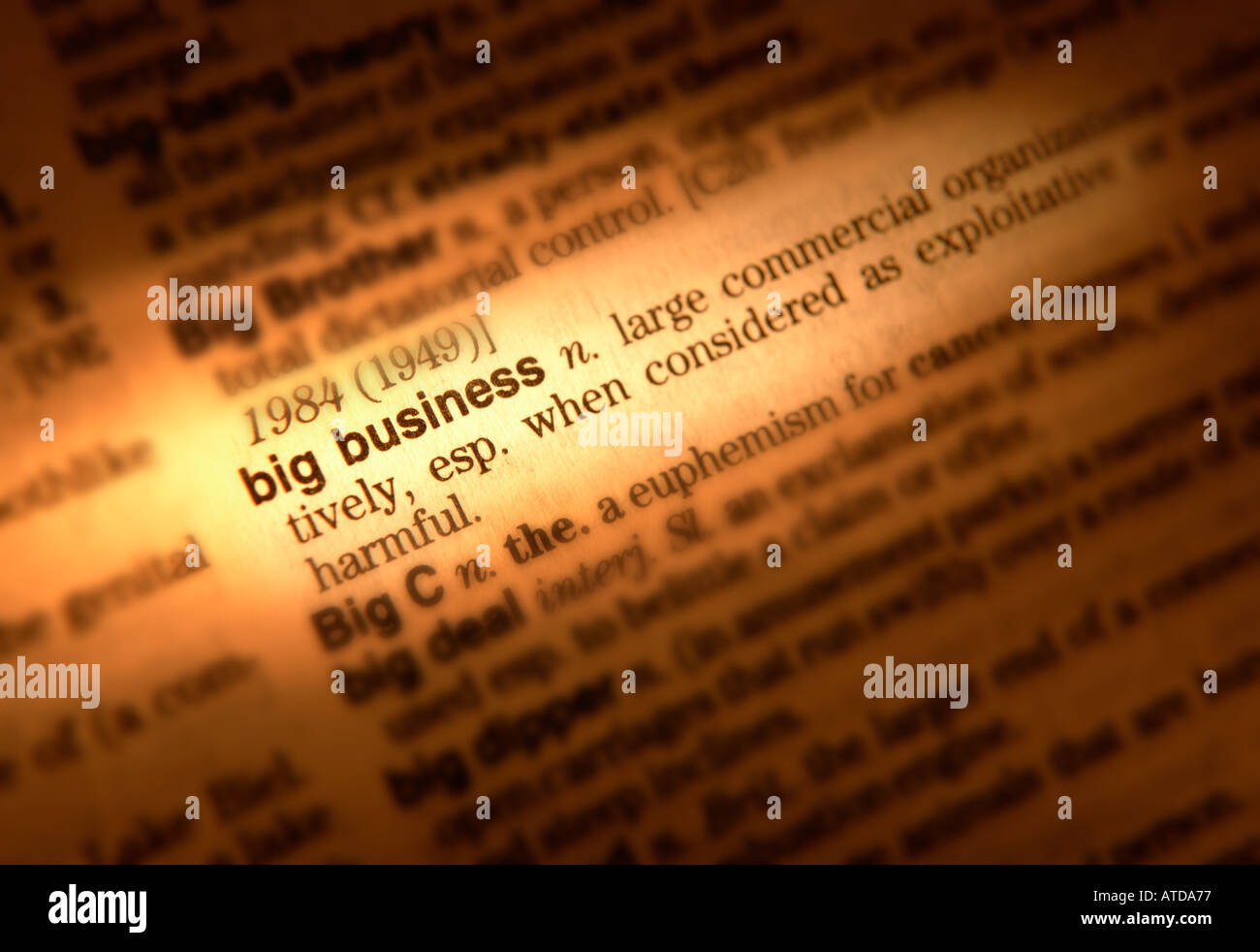 Dictionary definition business word spelling hi-res stock photography ...