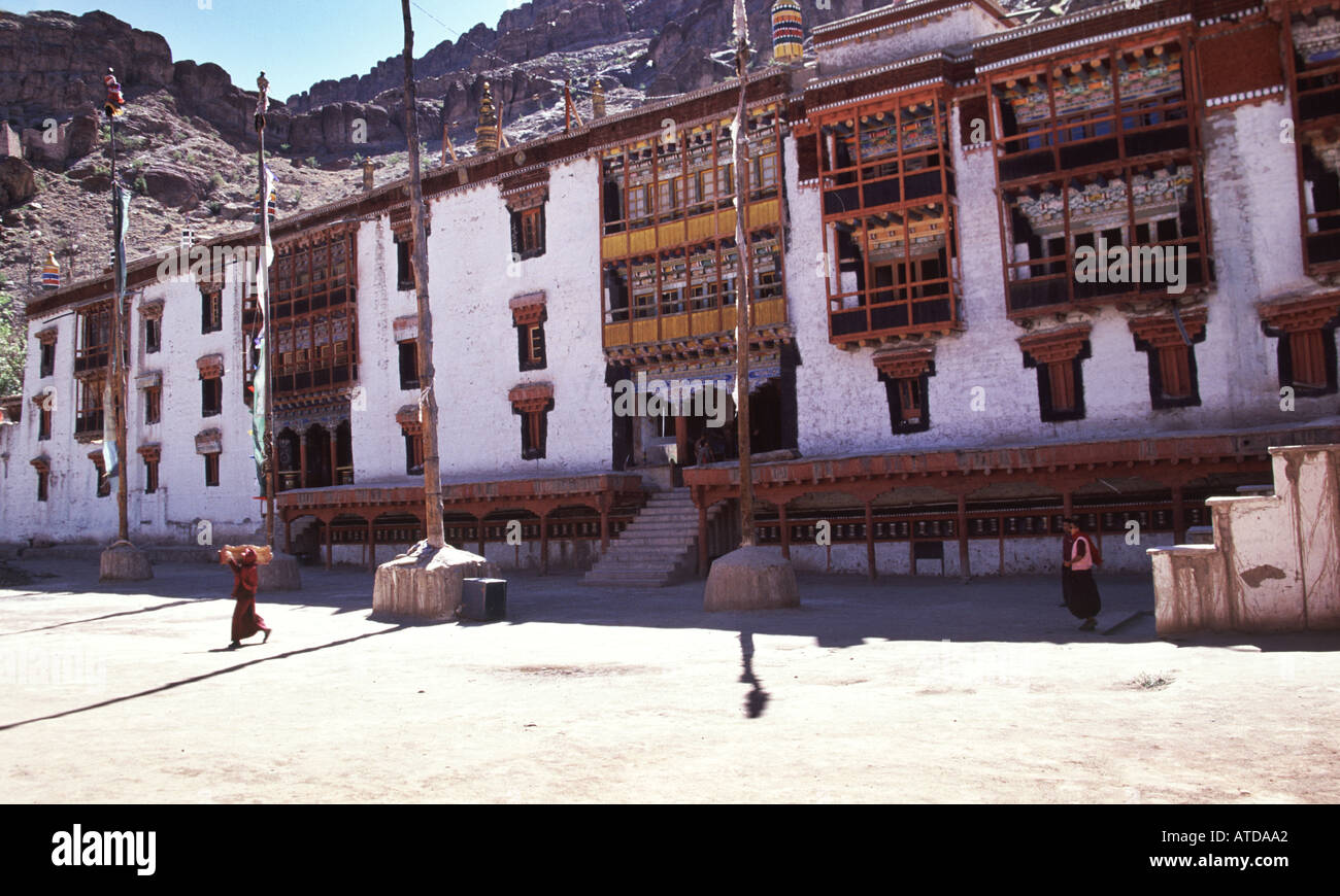 Courtyard buddhist monastery hemis hi-res stock photography and images ...