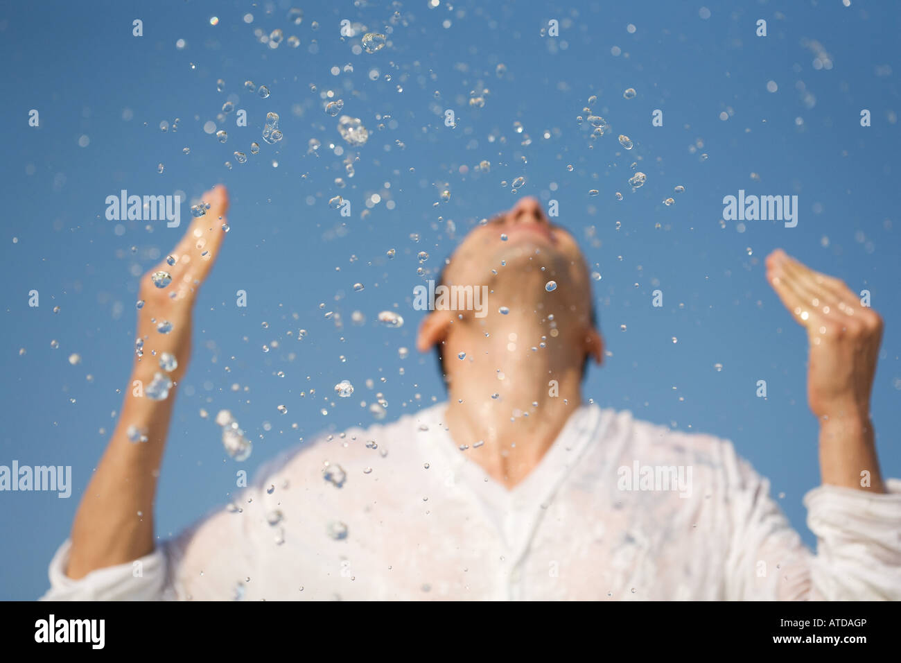 Dousing shower hi-res stock photography and images - Alamy