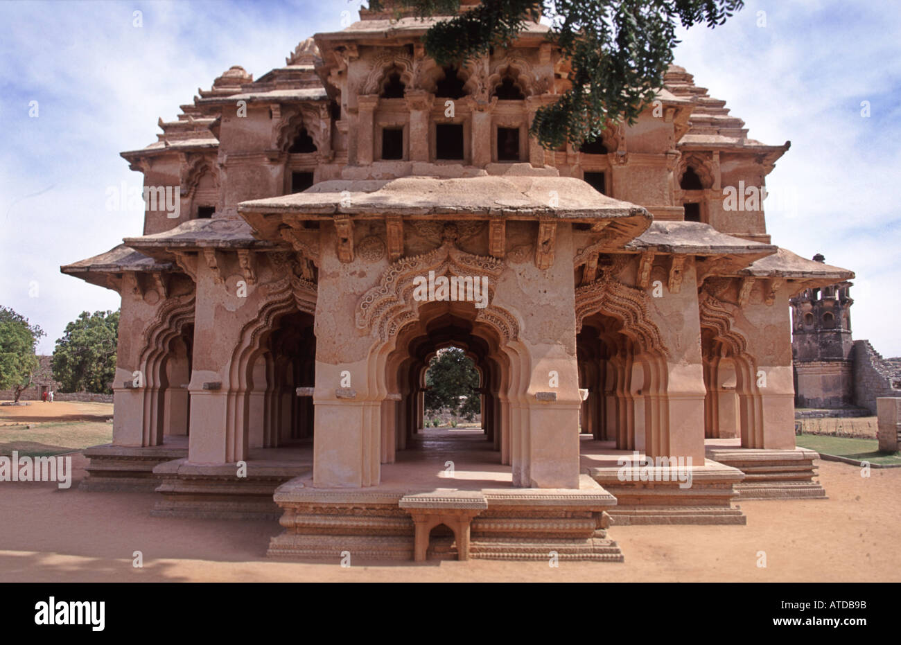 Lotus Mahal Zenana Queen s Enclosure Hampi Karnataka India Stock Photo ...