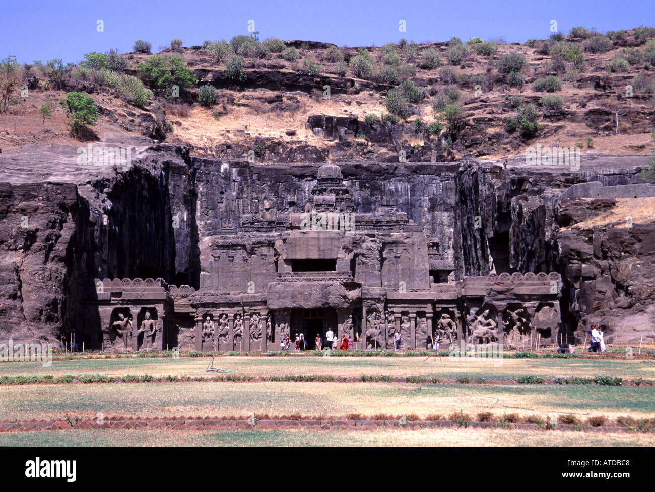 Kailasa Cave at Ellora Maharasthra India Stock Photo - Alamy