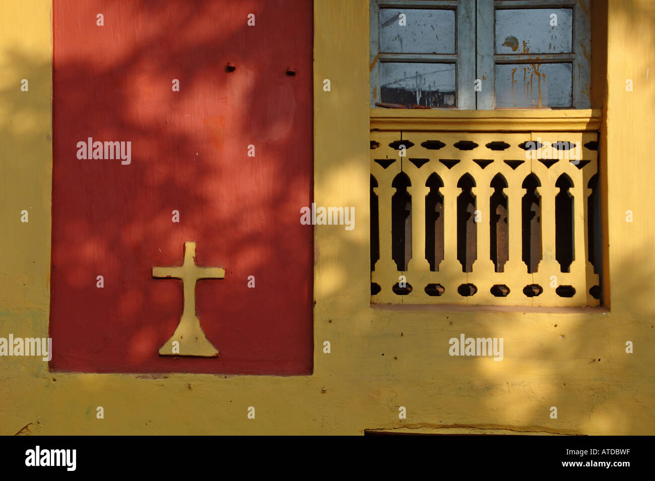 Portuguese colonial architecture in Panaji, Goa, India Stock Photo - Alamy