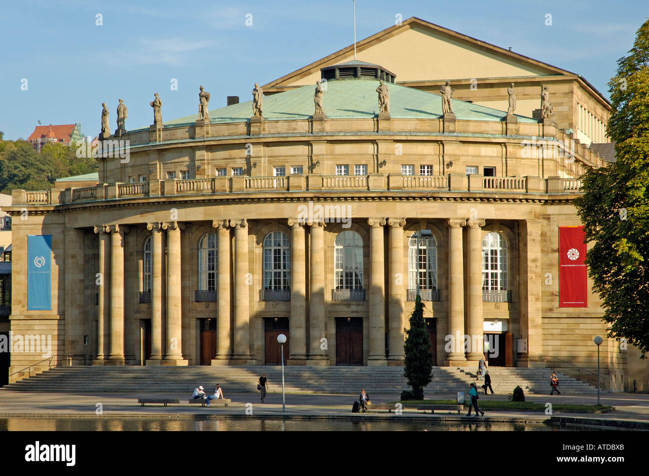 Stuttgart opera house facade hi-res stock photography and images - Alamy