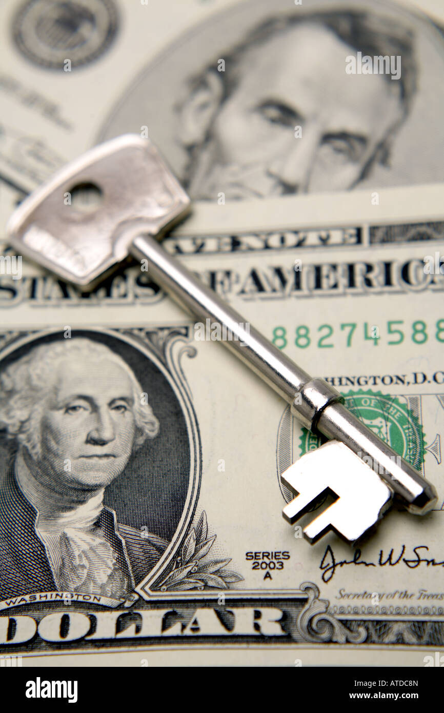 Key to finance Stock Photo - Alamy