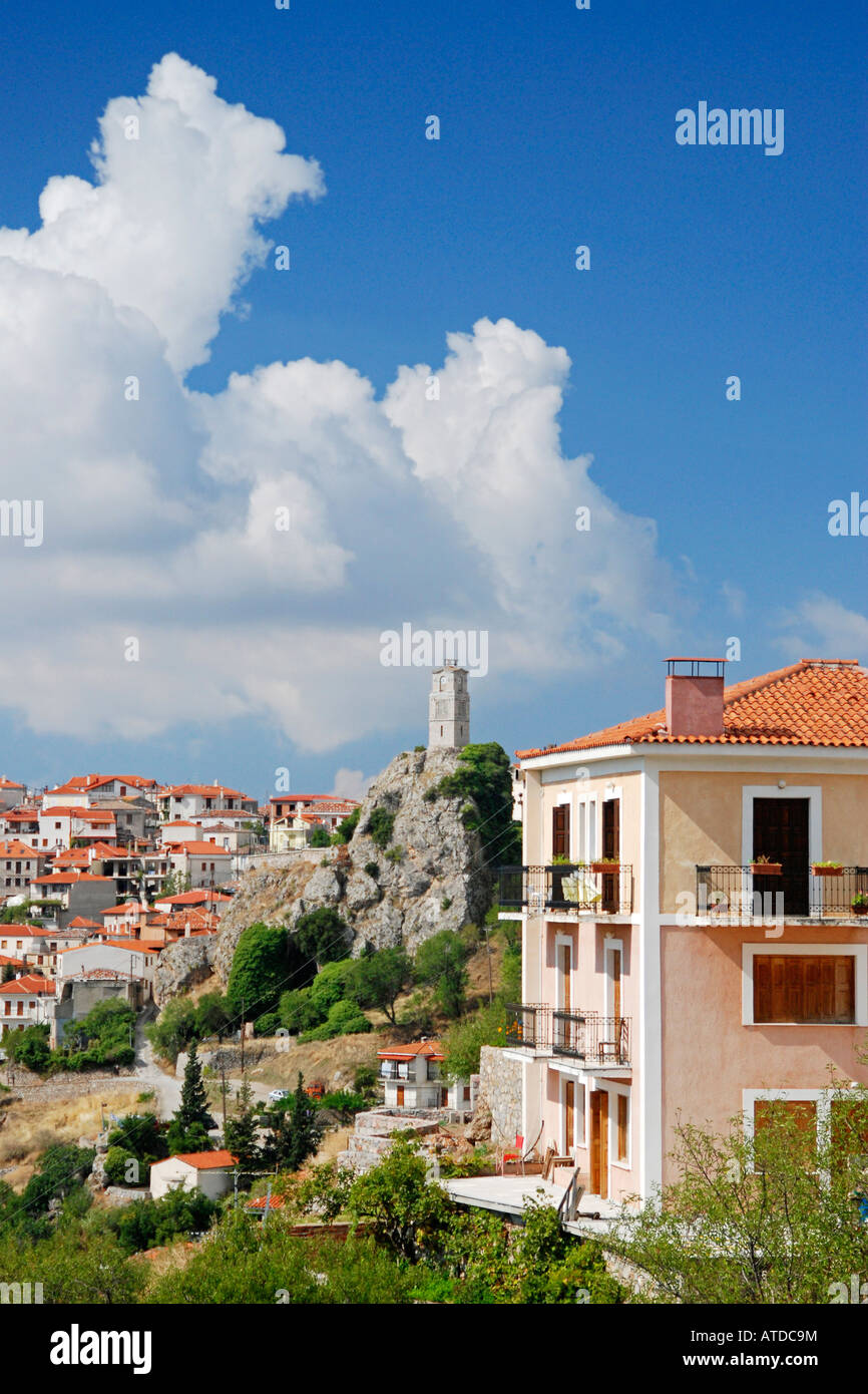 The town of Delphi, Greece Stock Photo - Alamy