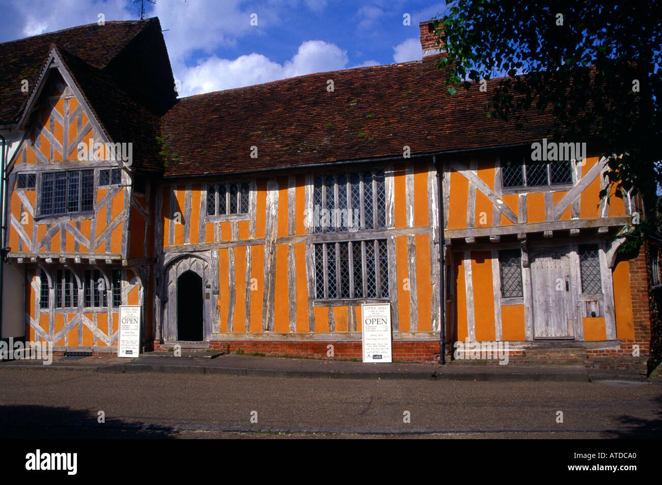 Little Hall Lavenham Suffolk Stock Photo - Alamy
