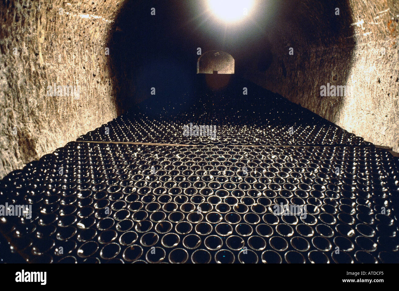 EPERNAY FRANCE, French Champagne Cave, "Pommery Company" Thousands Wine ...