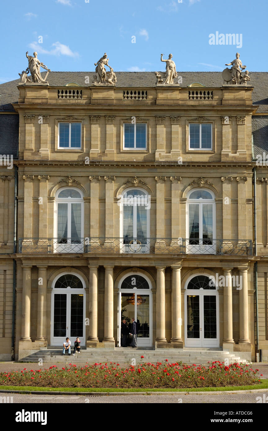 New Palace (Neues Schloss), Stuttgart, Baden-Wuerttemberg Stock Photo ...