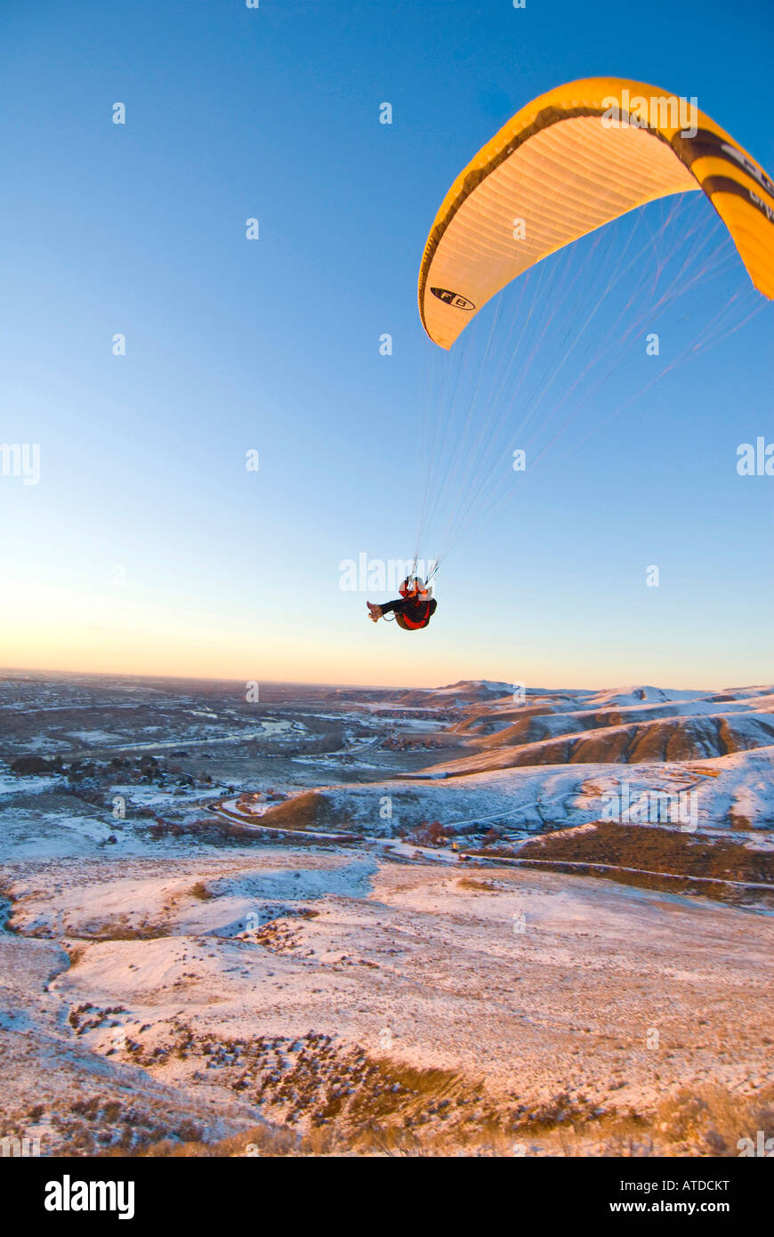 Paragliding idaho hi-res stock photography and images - Alamy