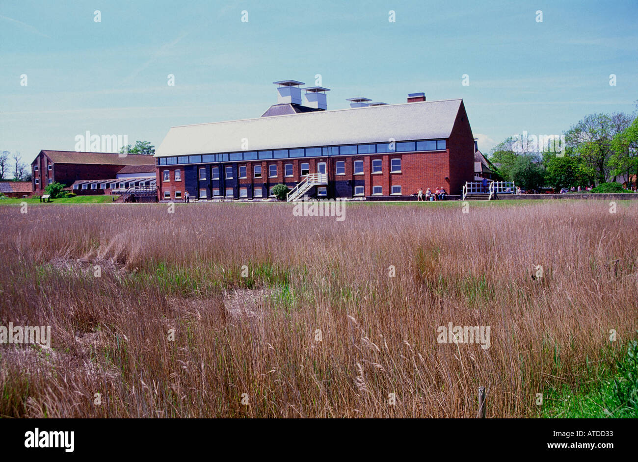 Snape Maltings concert hall Suffolk Stock Photo - Alamy