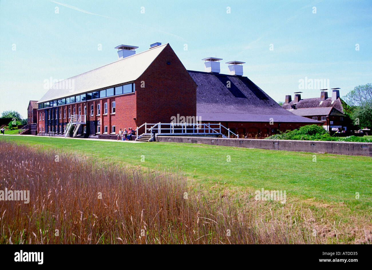 Snape Maltings concert hall Suffolk Stock Photo - Alamy