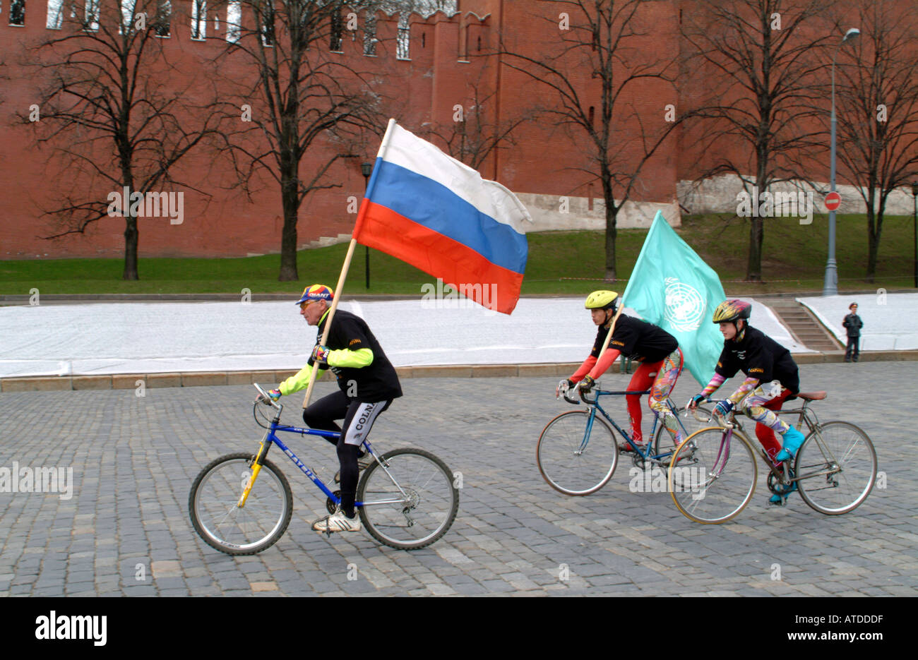 Federation square flags hi-res stock photography and images - Alamy