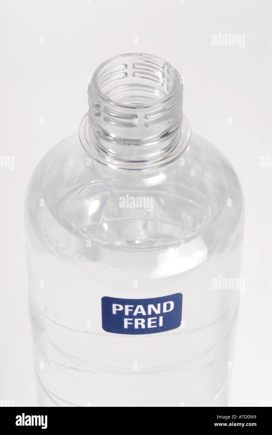 No return plastic bottle Stock Photo - Alamy