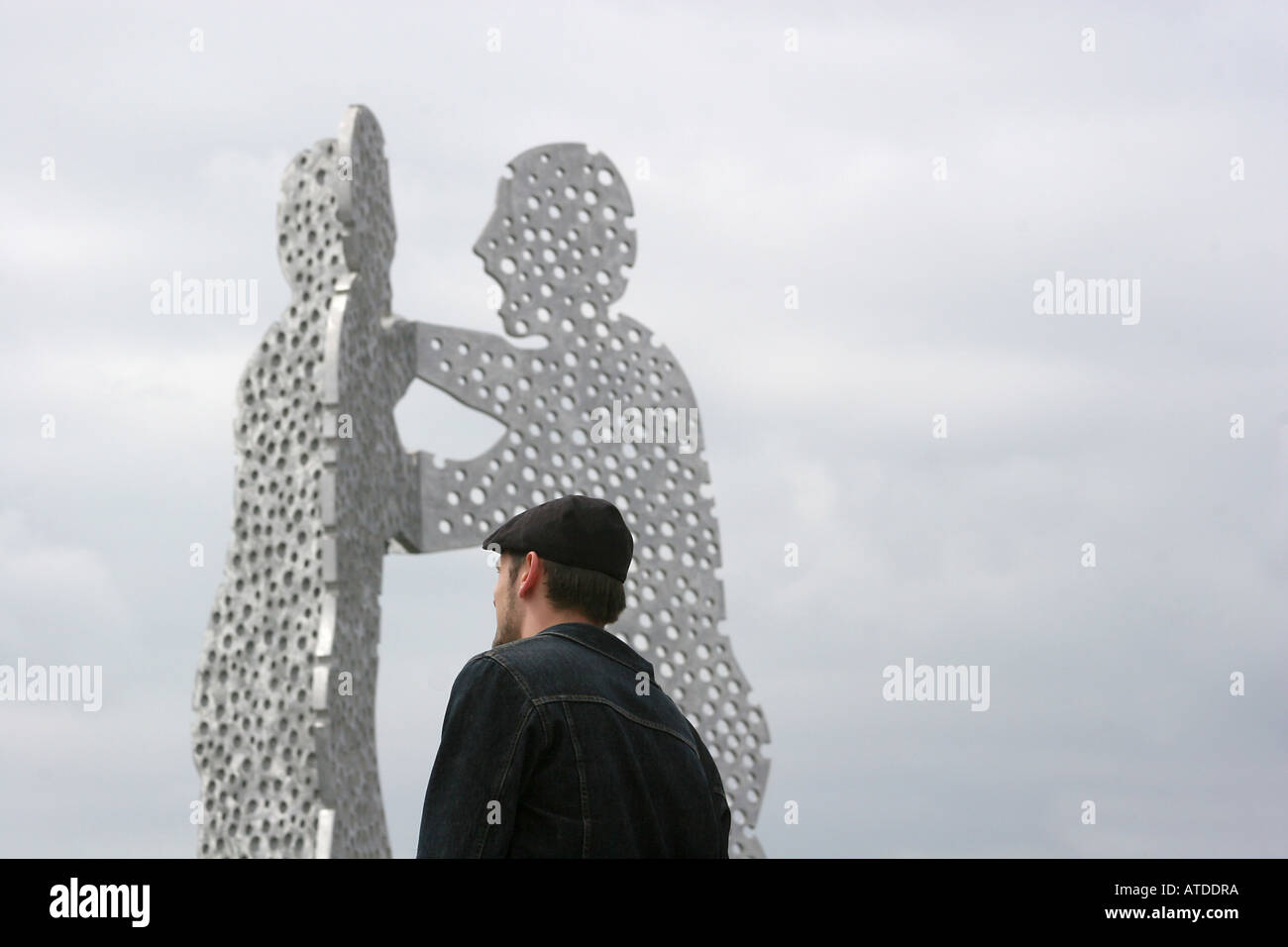 Sculpture molecule one europe hi-res stock photography and images - Alamy