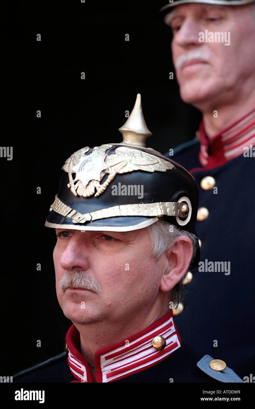 Two prussian soldiers Stock Photo - Alamy