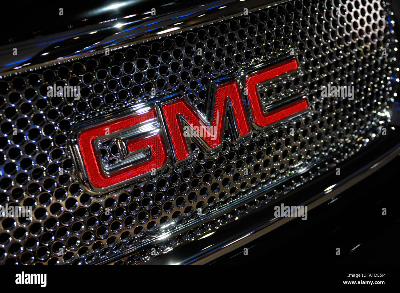General Motors car emblem Stock Photo - Alamy