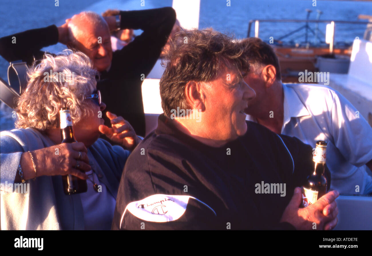 Middle aged couples having fun Stock Photo - Alamy