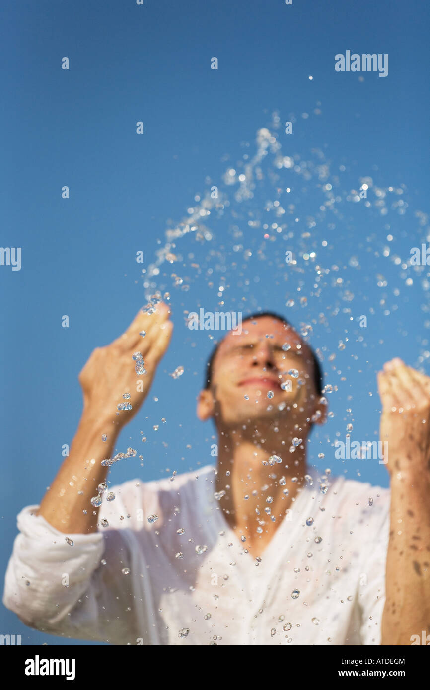 Dousing shower hi-res stock photography and images - Alamy