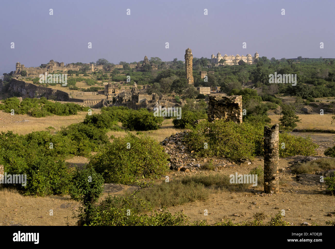 Inside the Fort of Chittorgarh, Rajasthan, India Stock Photo - Alamy