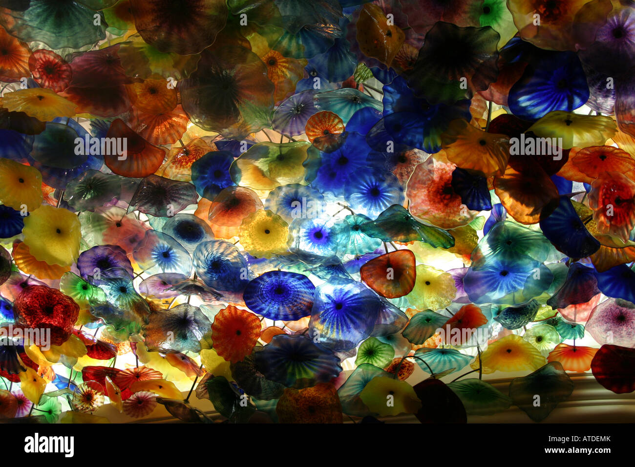 Bellagio hotel lobby ceiling hi-res stock photography and images - Alamy