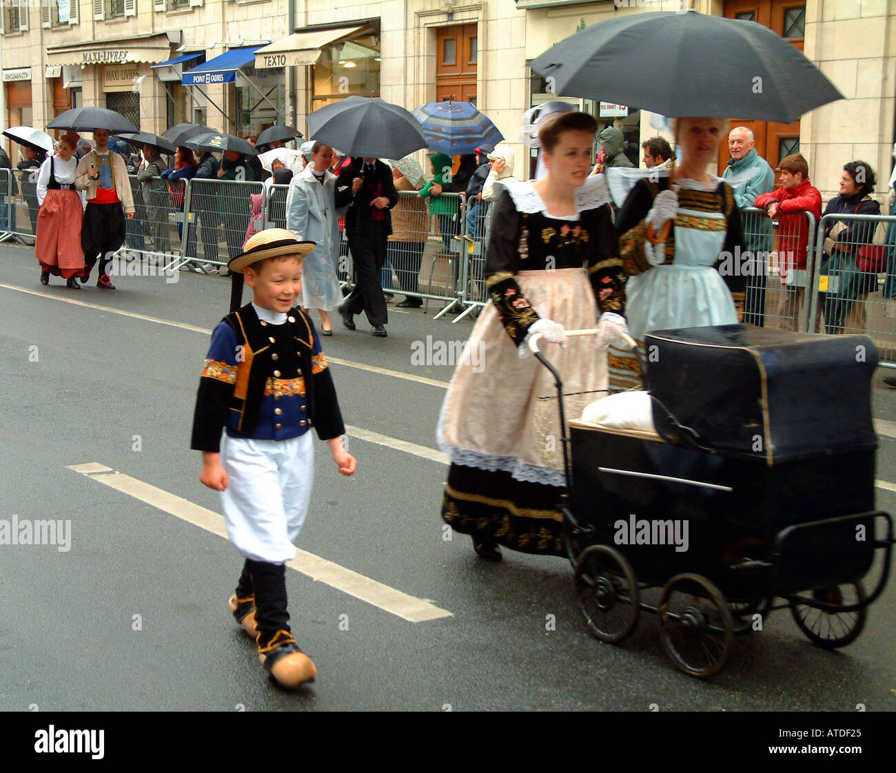 Annual procession celebrating Joan of Arc in Orleans France Stock Photo ...