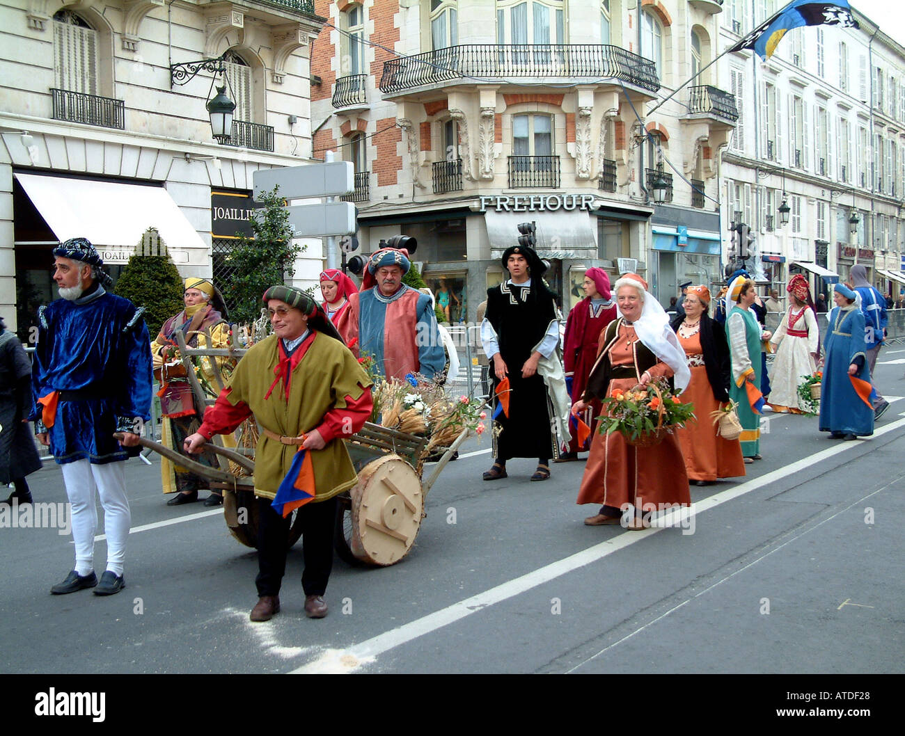 Annual Procession celebrating Joan of Arc in Orleans France Stock Photo ...